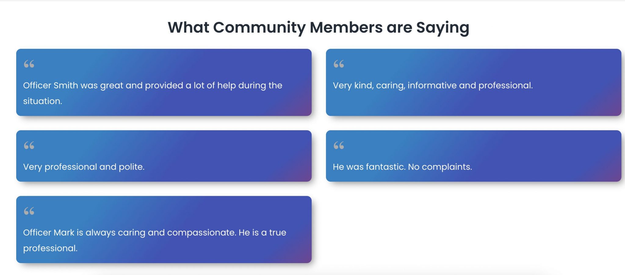 Community Feedback Survey + 3 Strategies