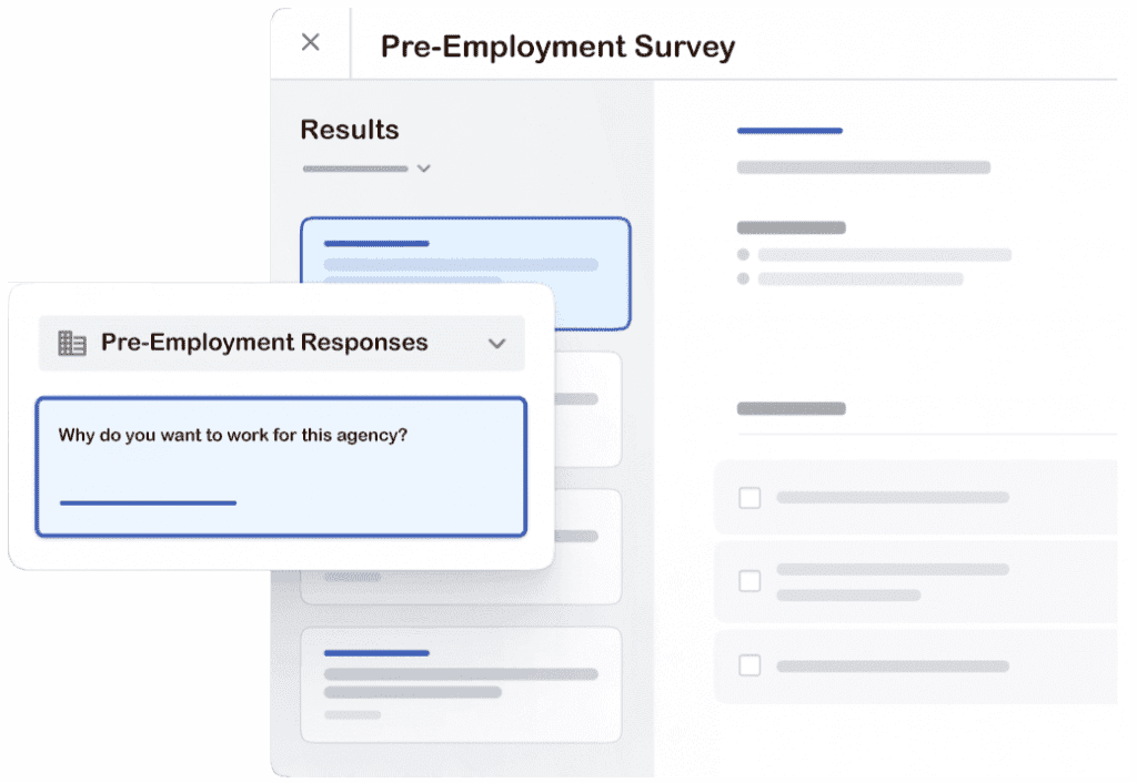 Pre-Employment Surveys - Officer Survey
