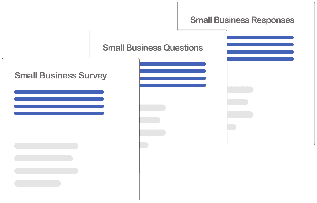 Small Business Surveys - Officer Survey